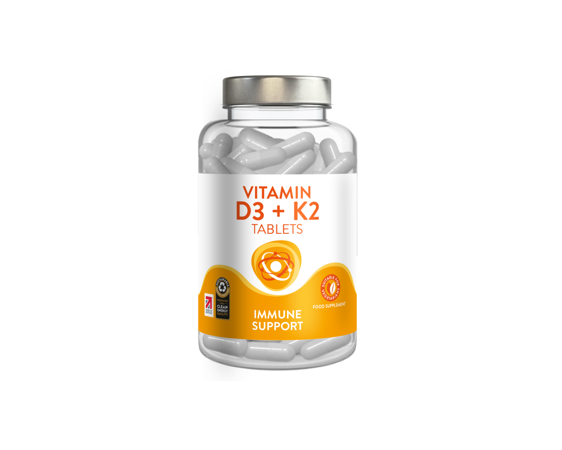 Private Label Vitamin D3 and K2 Tablets | Parkacre