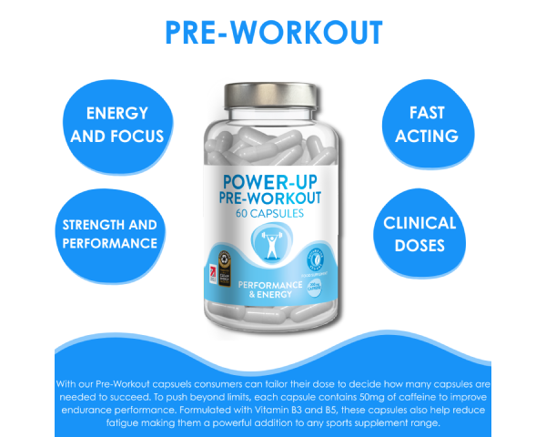 Private Label Pre-Workout Capsules | Parkacre