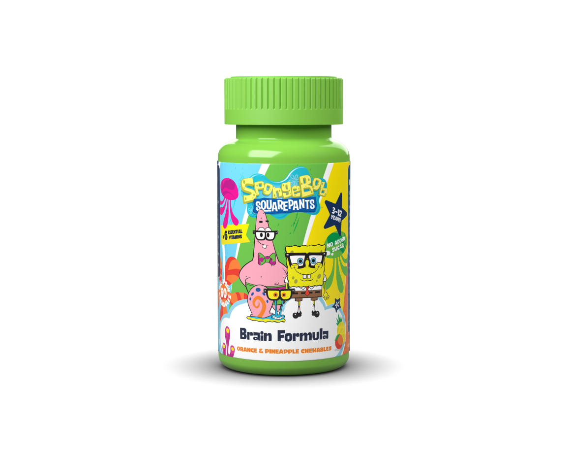 SpongeBob SquarePants Brain Supplement Chewables | Parkacre